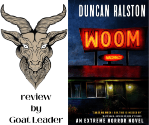 Woom – by Duncan Ralston – Book Review – Happy Goat Horror