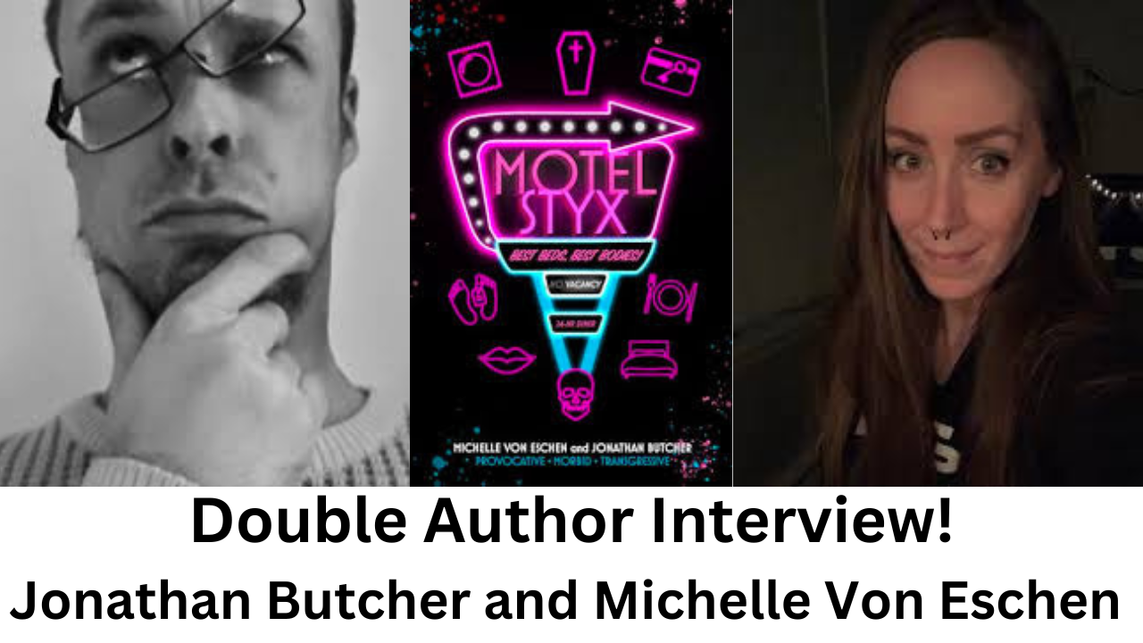 Video: Author Interview with Jonathan Butcher and Michelle Von Eschen – Happy Goat Horror